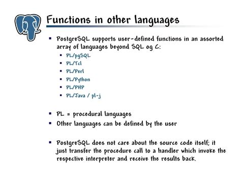 get to know postgresql