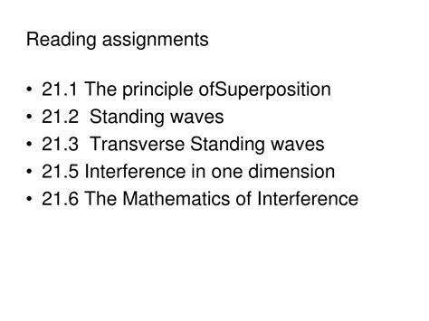 Ppt Chapter 21 Superposition Powerpoint Presentation Free Download