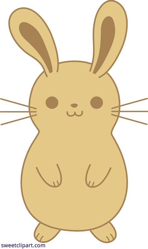 Premium Vector Clipart Kawaii Bunny Cute Bunny Planning Clipart