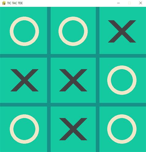 create a game using python pygame tic tac toe game python guides