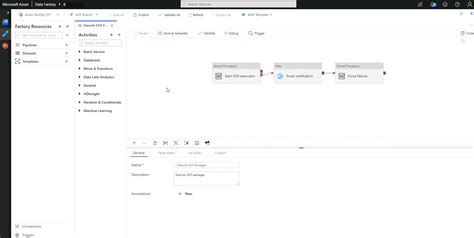 microsoft bi tools adf snack pipeline templates