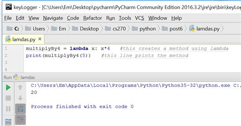 mapping and lambdas in python learning python