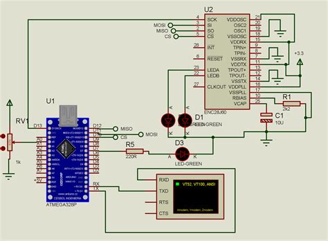 modulos de arduino en proteus imágenes y detalles