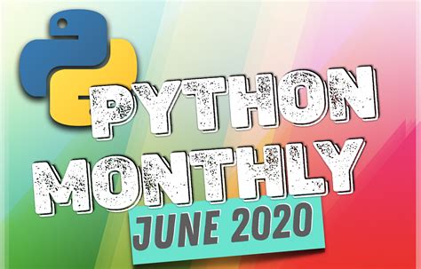 python monthly june 2020 full stack feed
