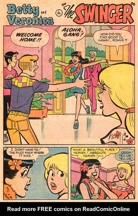 Read Online Archies Girls Betty And Veronica Comic Issue 241