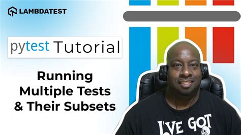 how to run multiple tests in pytest pytest framework tutorial part