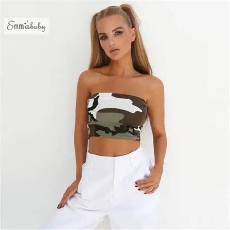 2018 New Fashion Hot Popular Women Sexy Boob Tube Top Elastic Strapless