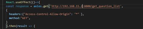 [solved] how to access django local server data with react native django