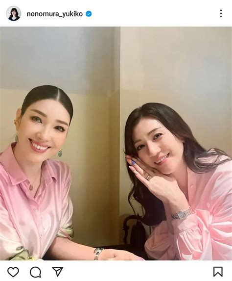 野々村友紀子氏のインスタグラム（ Nonomura Yukiko）より 左からアンミカ、野々村氏― スポニチ Sponichi Annex 芸能