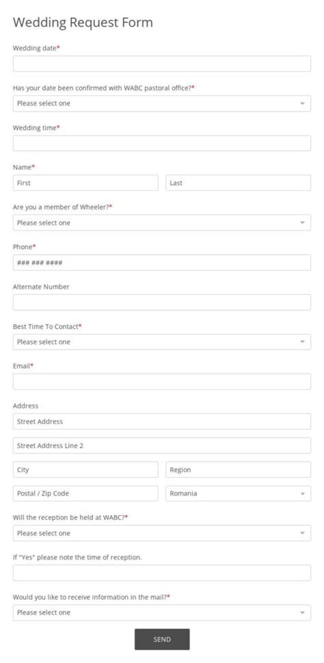 benevolence request form template 123 form builder