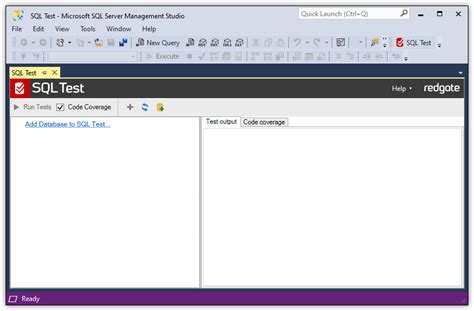 testing sql server databases using sql test redgate