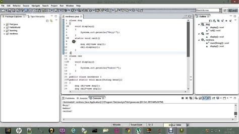methods within the main class the very basics of java youtube