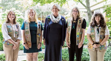Seven Local Scouts Earn Highest Girl Scout Award The Waynedale News
