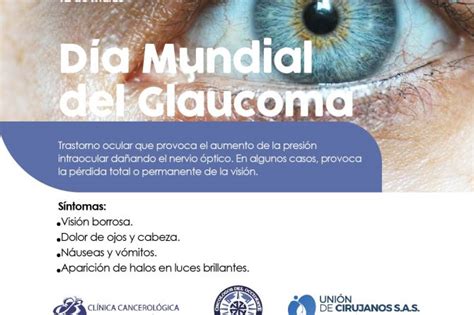 12 De Marzo Día Mundial Del Glaucoma • Oncólogos Del Occidente S A S