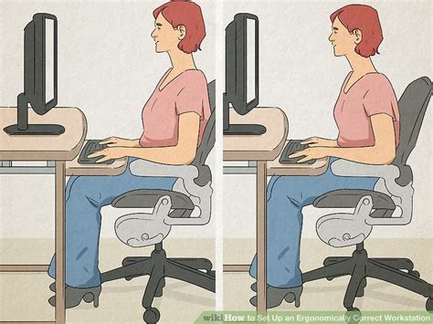 How To Set Up An Ergonomically Correct Workstation 15 Steps