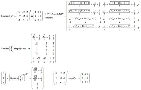 solved solve matrix [3x3] ptc community