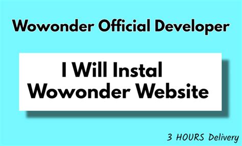 install wowonder website fast by magzelsoftware fiverr