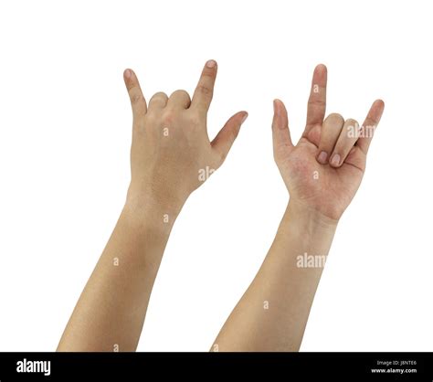 Hands Of Men Symbolizing Love Isolated On White Background And Have