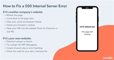 what is a 500 internal server error and how do i fix it