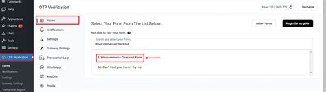 otp verification woocommerce checkout form wordpress