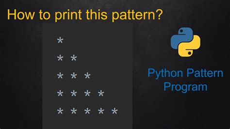 8 python pattern program right angle triangle without using any pre