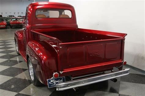 Classic Vintage Chrome Short Bed Truck Wire Wheels Edelbrock Custom