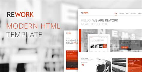 rework responsive html5 css3 template by mird themeforest