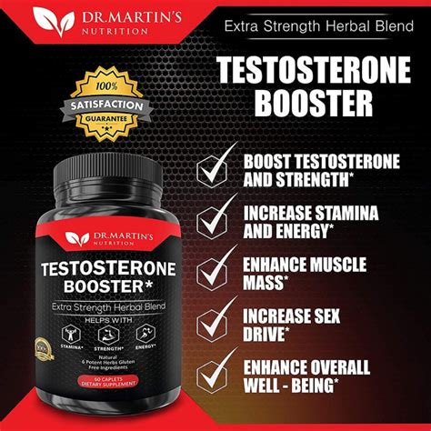 Dr Martins Extra Strength Testosterone Booster Naturally Boost Your