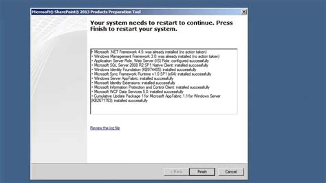 6 minutes install sharepoint 2013 single server with built in database