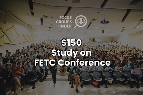 Paid Online Focus Group On Fetc Conference 150 Fg Finder