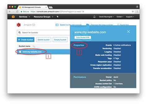 host a static site on aws using s3 and cloudfront david baumgold