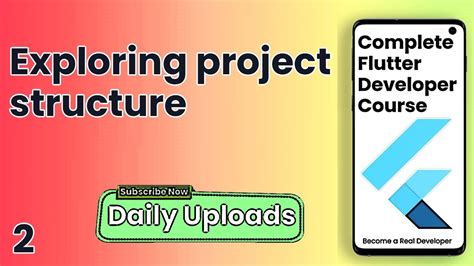 flutter tutorial for beginners 2 project structure youtube