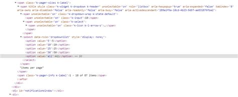 [code example] how to select a value from a span dropdown
