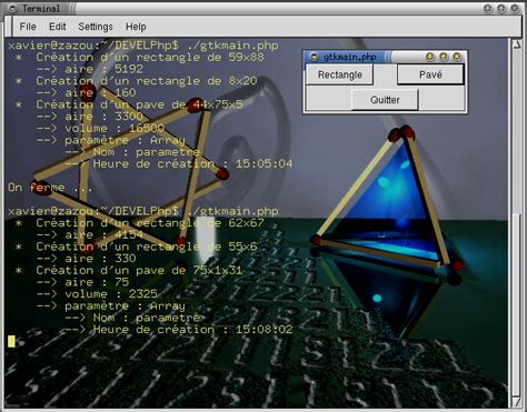 php gtk