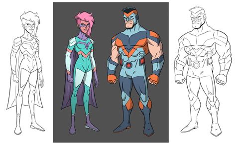 Artstation Superhero Character Design
