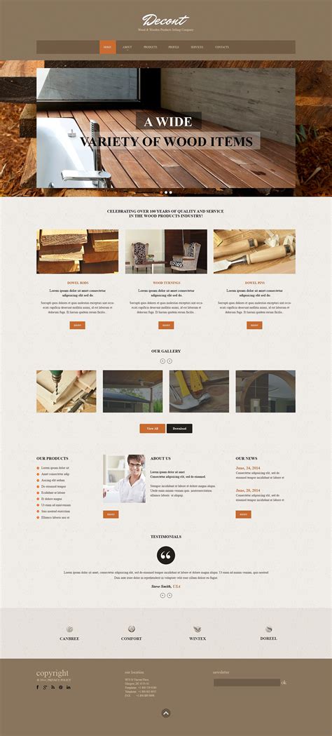 flooring responsive website template 49557