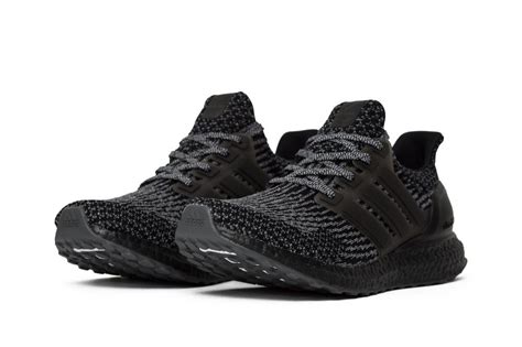 Pre Owned Adidas Originals Adidas Ultra Boost 3 0 Triple Core Black
