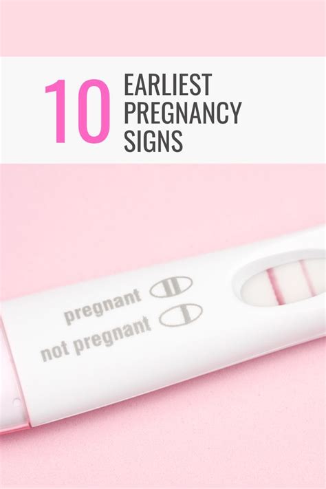 10 Early Pregnancy Symptoms The Earliest Pregnancy Signs Artofit
