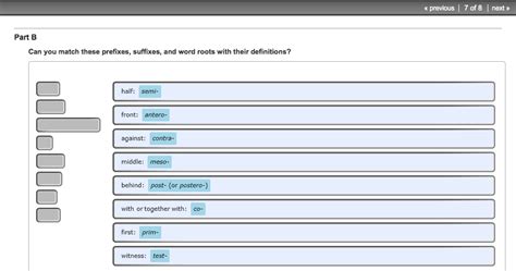 mastering biology mb reproduction word roots part b