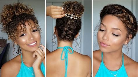 18 Amazing Hair Style Curly Hair Ceplukan Curly Hair Up Curly
