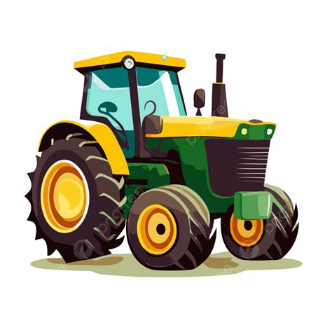 Tractor De Granja Png Dibujos Pegatina Clipart Animado Tractor