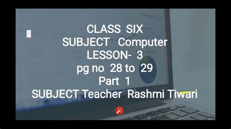 class six subject computer youtube
