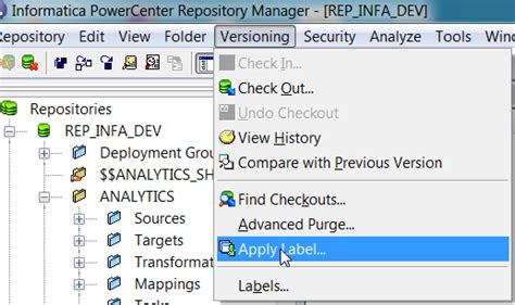 informatica data integration informatica powercenter 9 5 1 create
