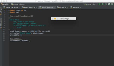 macos opencv3 with python 3 imshow displaying no