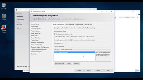 microsoft sql server 2014 express installation youtube