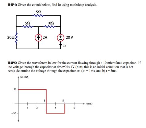 solved h4p1 given the circuit below find vo using nodal