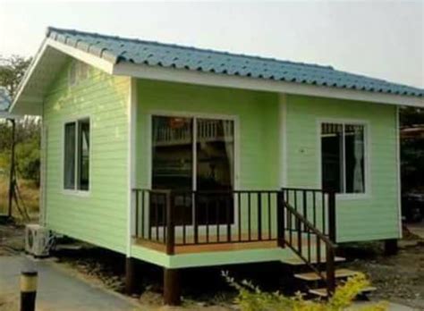 30 Contoh Desain Rumah Kayu Mungil Desain Id