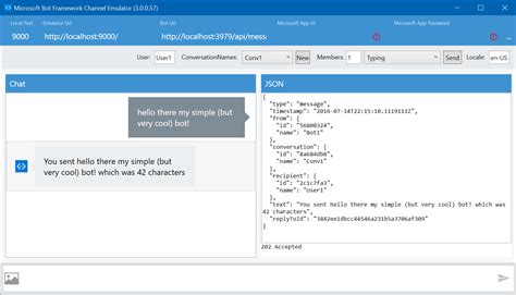 creating your first bot with the microsoft bot framework