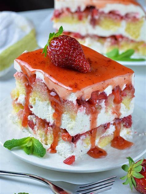Strawberry Shortcake Cake Omg Chocolate Desserts