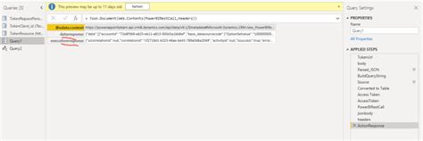 {microsoft dataverse} call custom action from power bi xrm crm dynamics